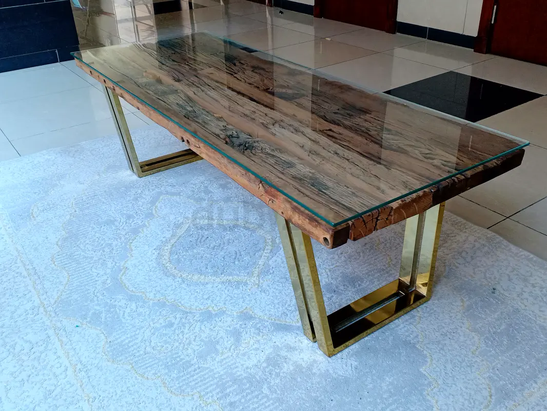 Heavy Railway wood Coffee table for sale | dubizzle Abu Dhabi