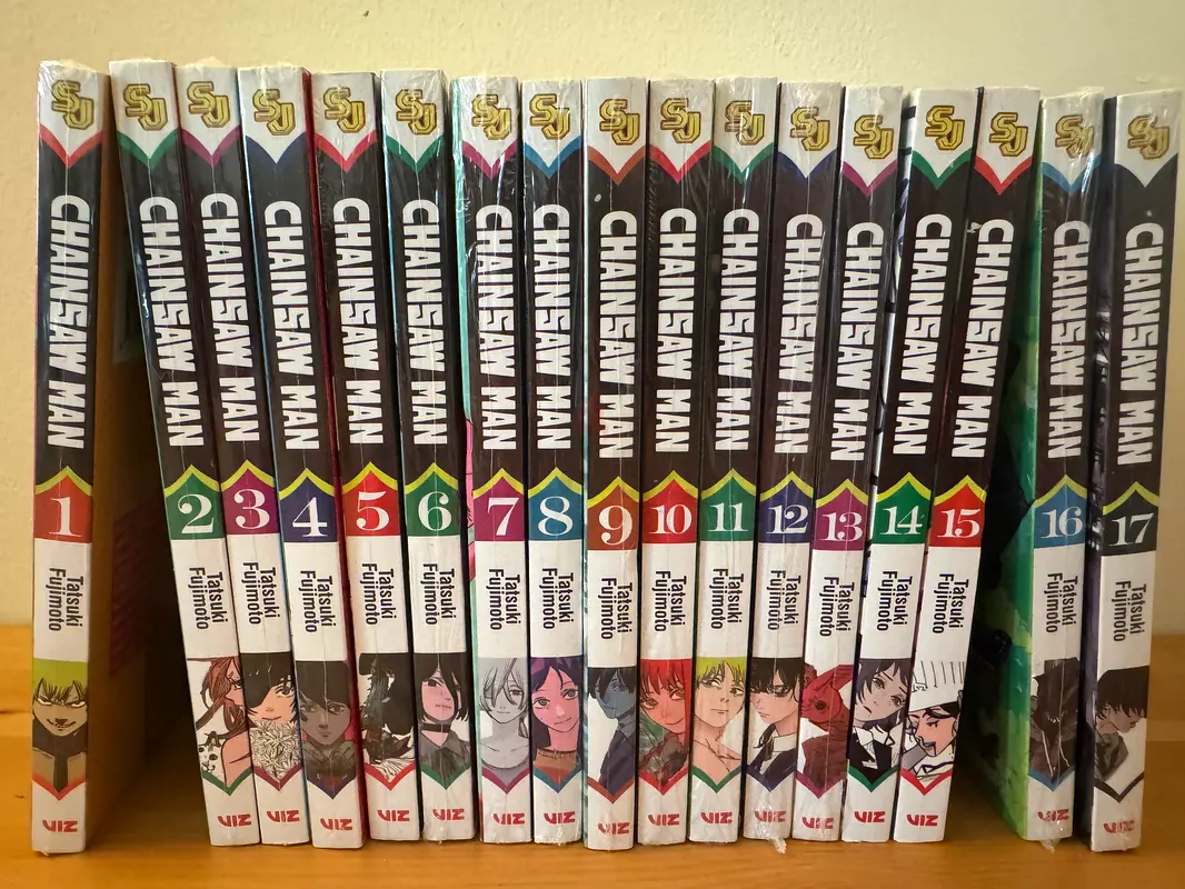 Chainsaw man manga vol 1-17 | dubizzle UAE