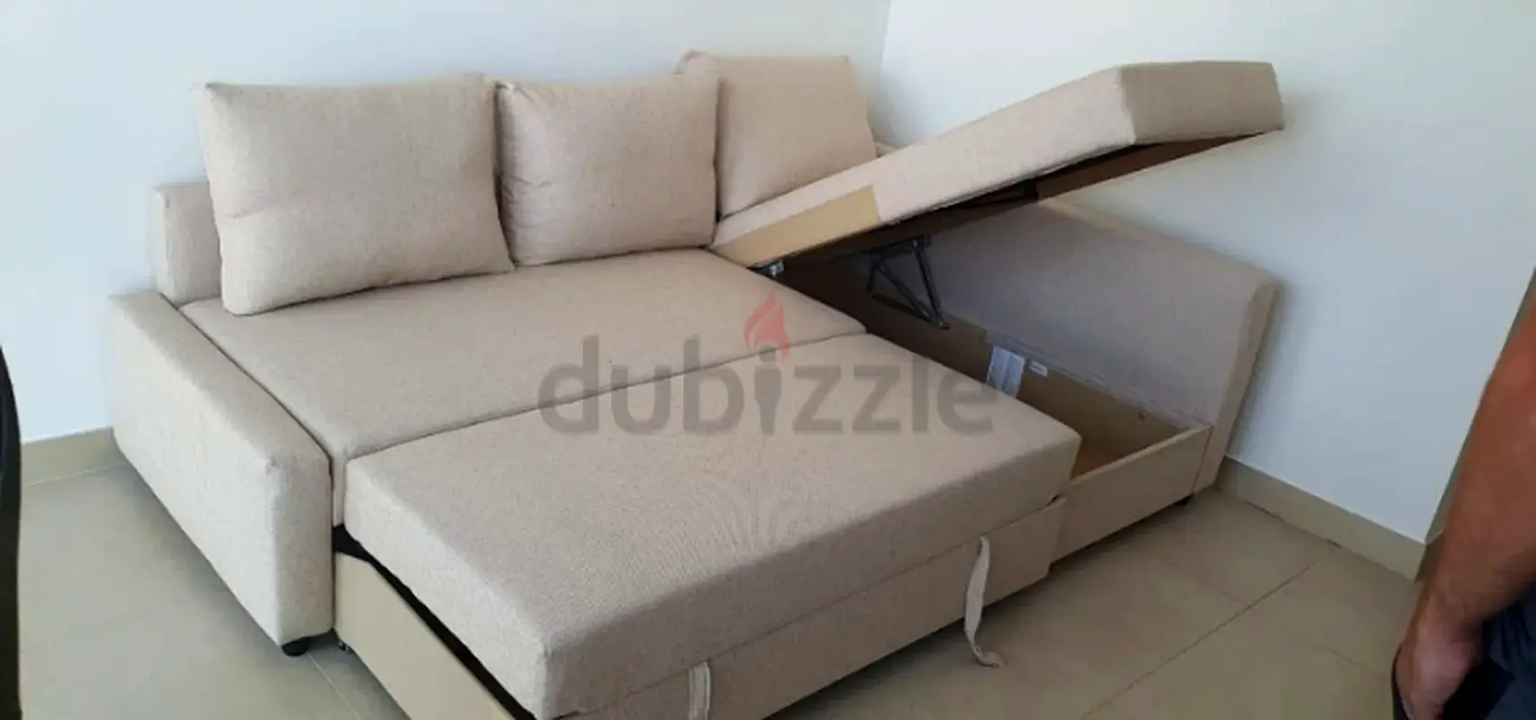 Comfortable L-Shaped Sofa bed for Sale | dubizzle Sharjah