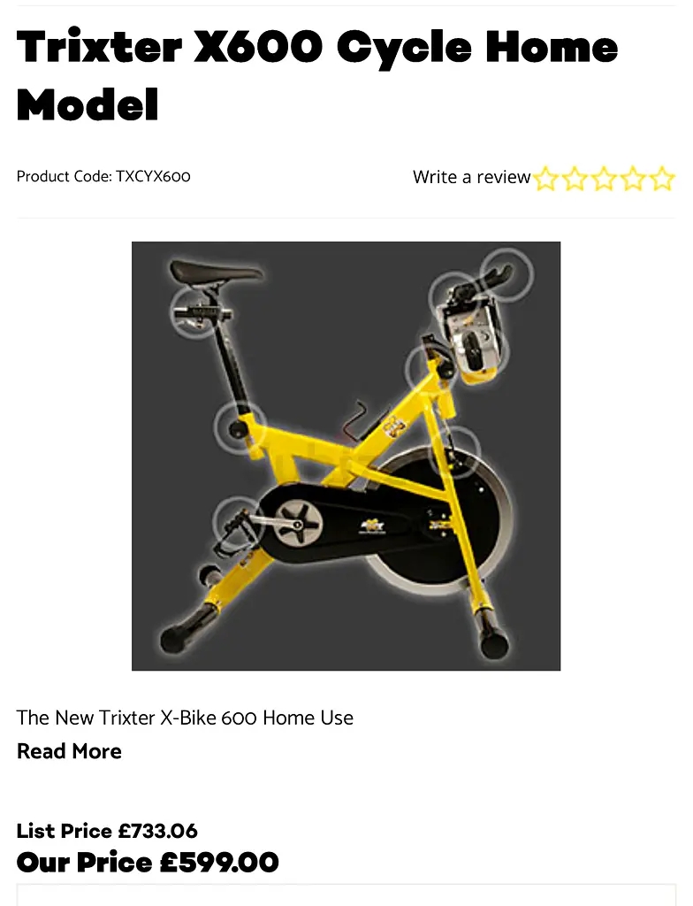 Exercise Bike | دوبيزل دبي