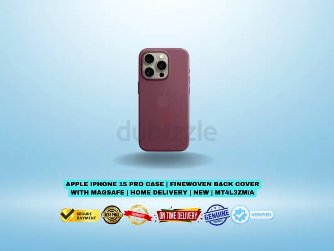 Apple iPhone 15 Pro Case | FineWoven Back Cover with MagSafe | Home ...