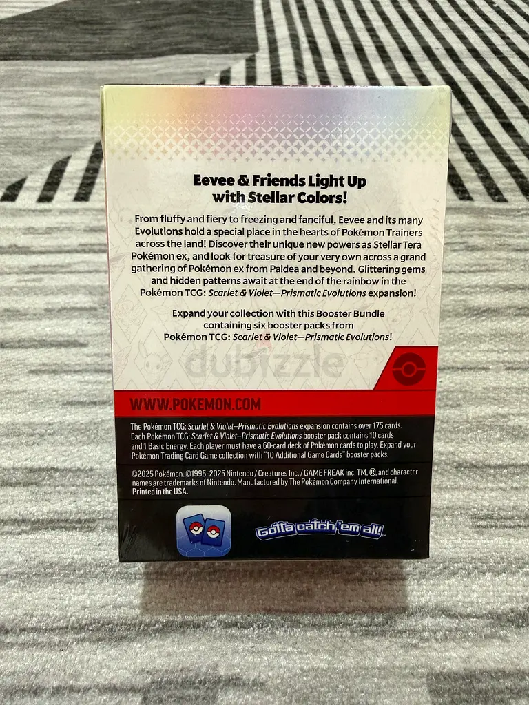 Pokemon TCG : Prismatic Evolutions Booster Bundle | dubizzle Abu Dhabi