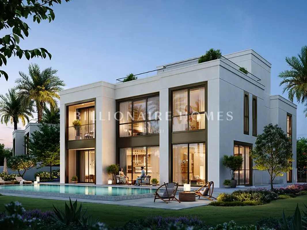 فيلا / بيت للبيع: Single Row | Lagoon Facing | Big Plot | دوبيزل دبي