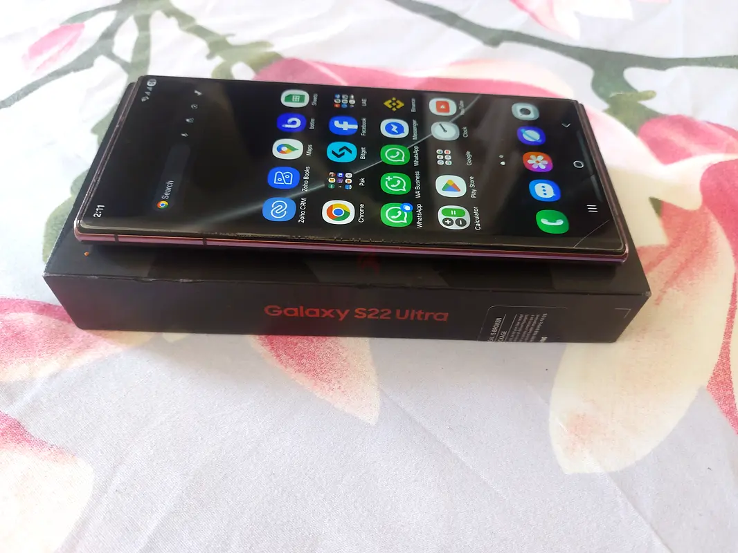 Samsung S22 Ultra Dual UAE TRA Model 12GB, 256GB | dubizzle UAE