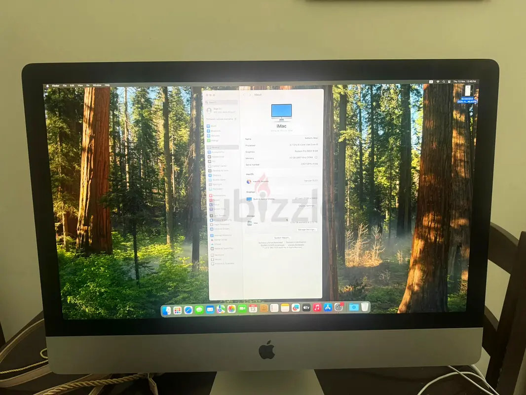 iMac 27-inch 2019 -32GB RAM- 2TB Hard disk- Powerful All-in-One Desktop ...
