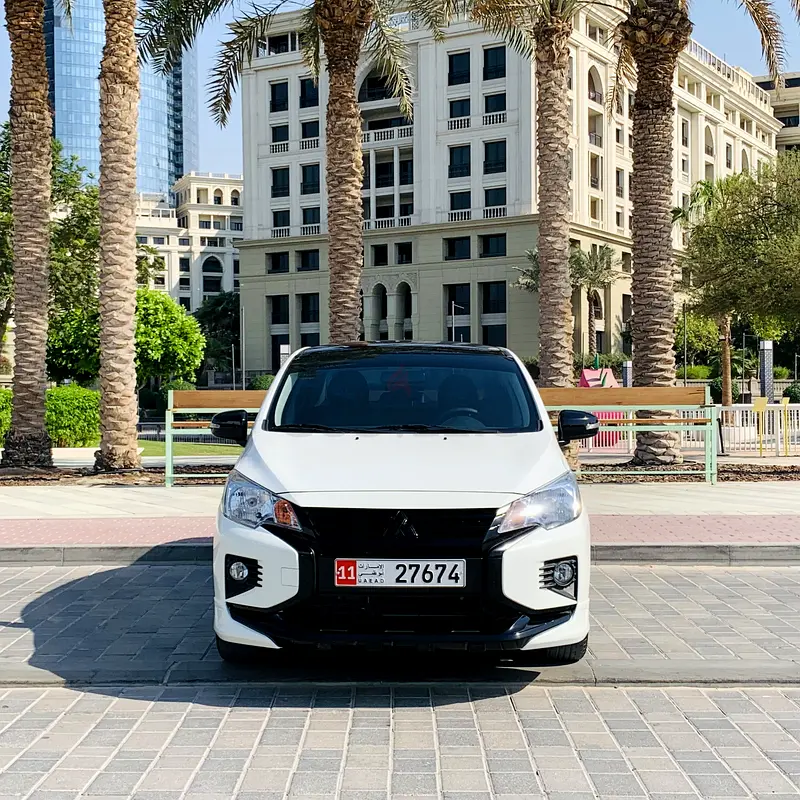 Mitsubishi Attrage Signature Edition, Rent a Car Dubai, Rent a Car Abu ...