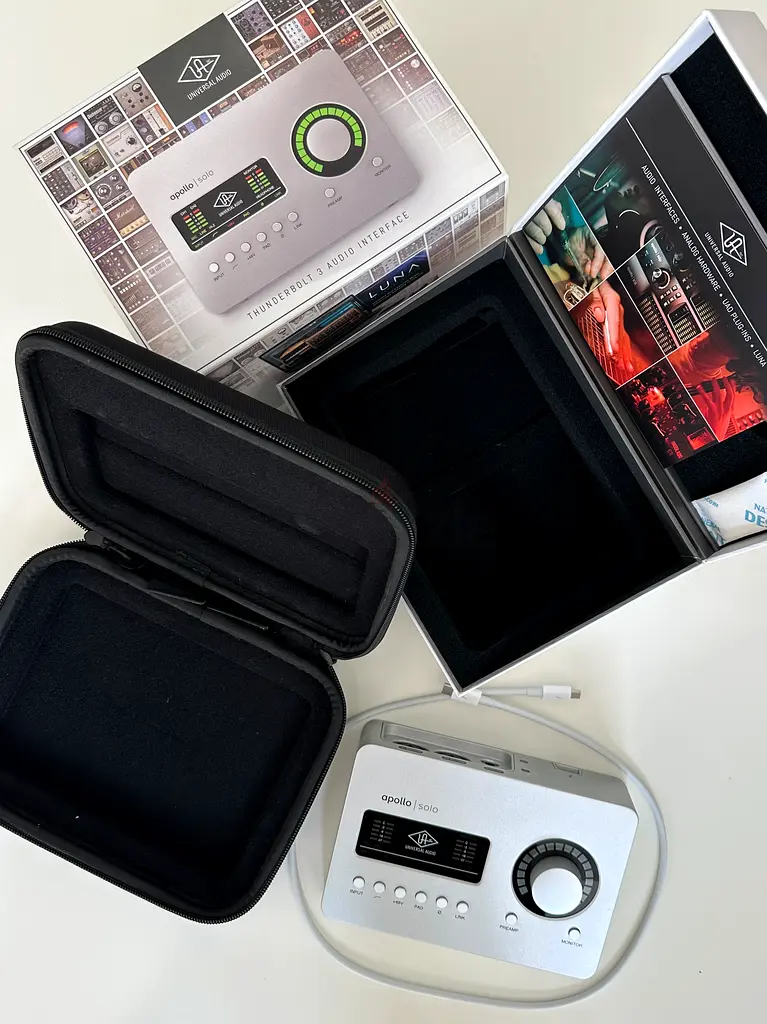 UNIVERSAL AUDIO APOLLO SOLO AUDIO INTERFACE - HERITAGE EDITION ...