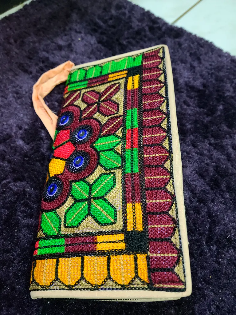 Handcrafted Colorful Wallet with Unique Design | dubizzle Sharjah