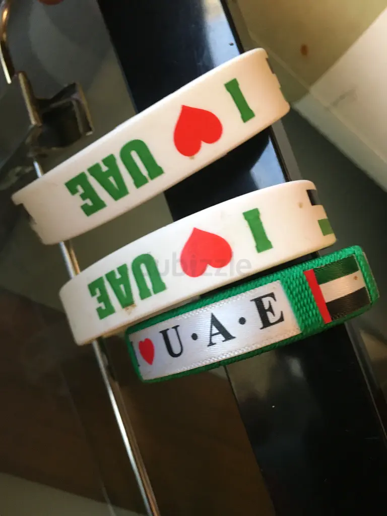 UAE Love Bracelets Collection..high-quality silicone rubber, light ...