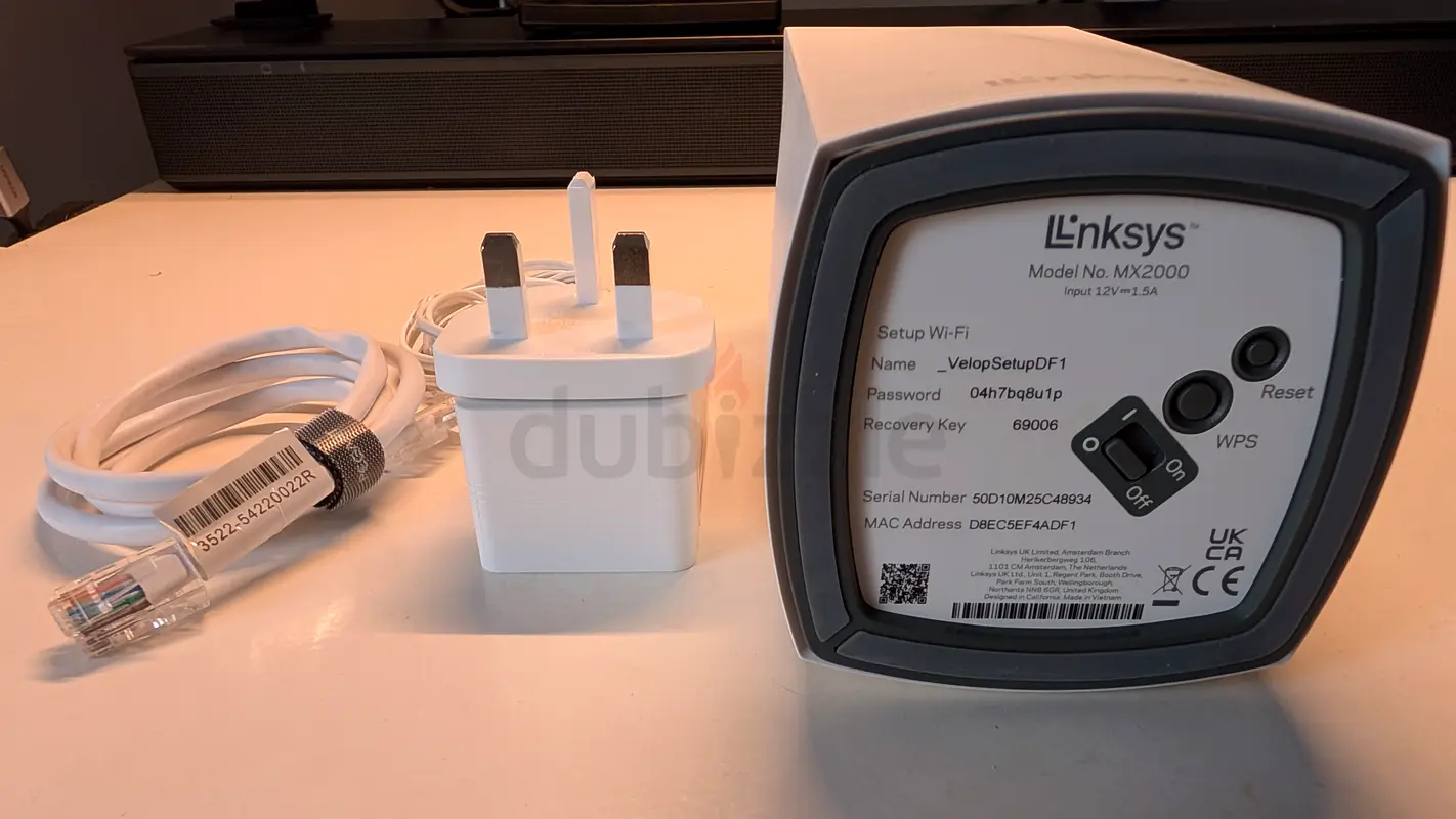 Linksys Atlas MX2000 Wifi 6 mesh router (1 unit) | dubizzle Dubai