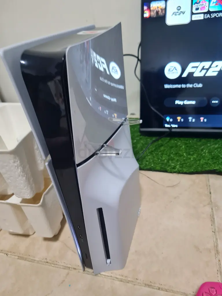 Sony PlayStation 5 Slim Disc 1TB, 2 controllers and games | dubizzle ...