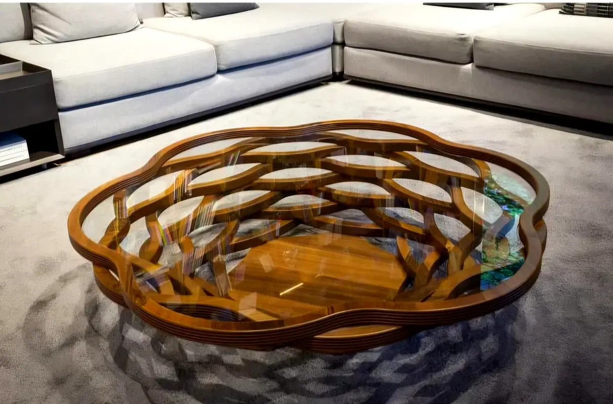 Stunning Modern Coffee Table with Unique Design | dubizzle Dubai