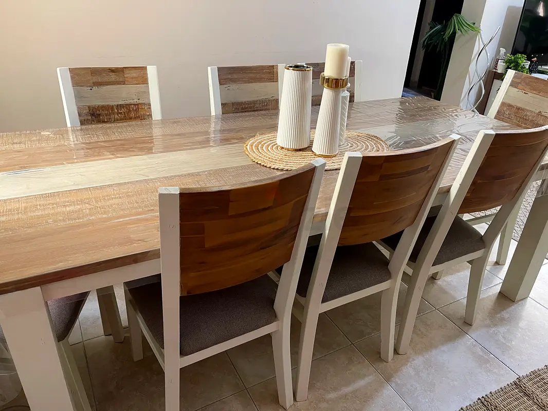 Dining table with chairs | dubizzle Al Ain