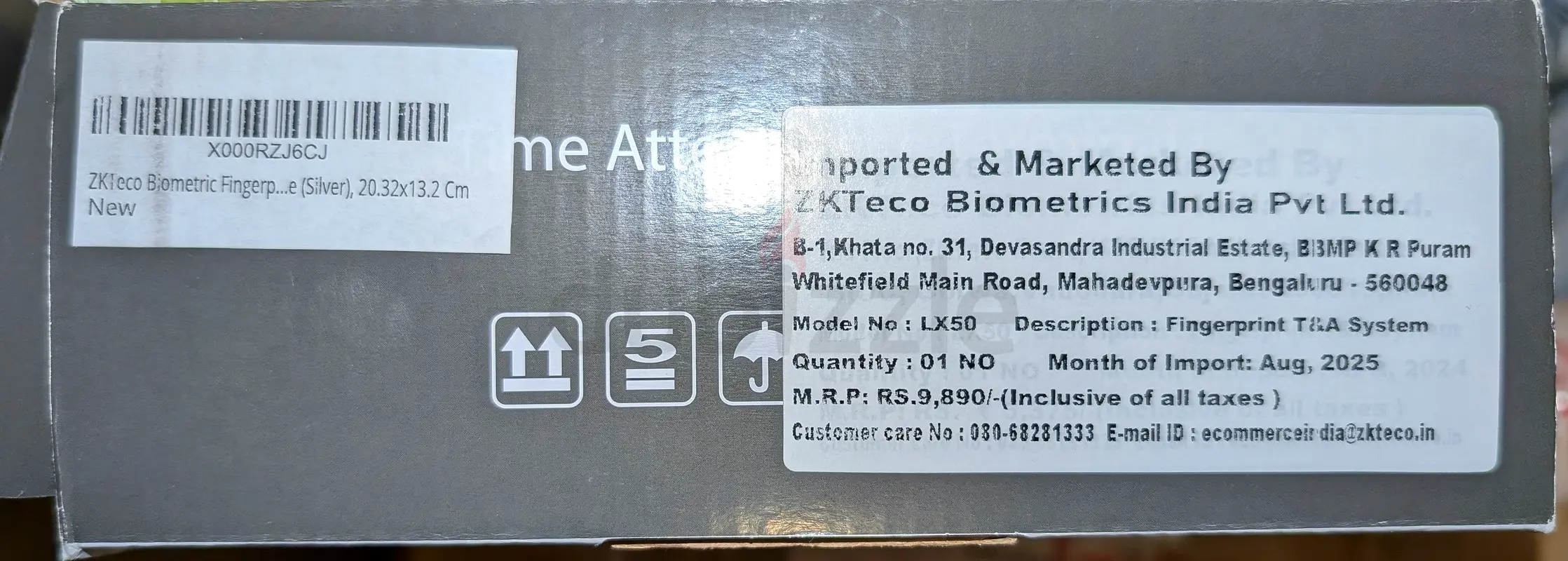 ZKTeco Lx50 Time Attendance Terminal | dubizzle Dubai