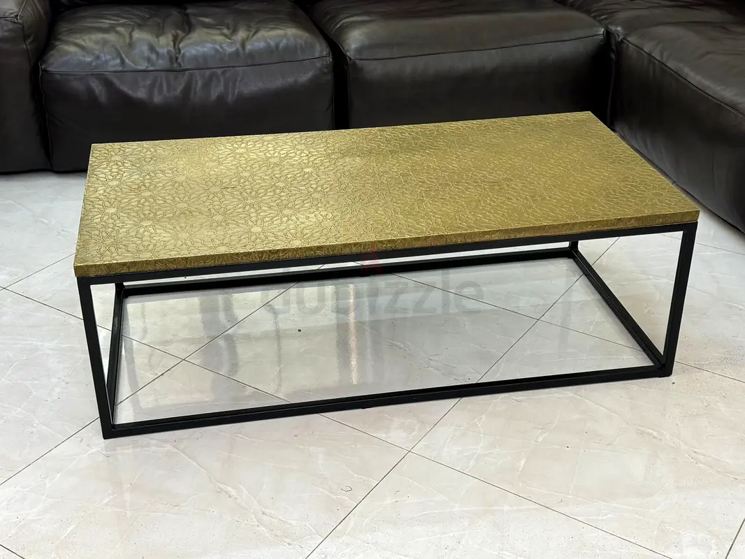 Marina home brass and matel coffee table | dubizzle Dubai