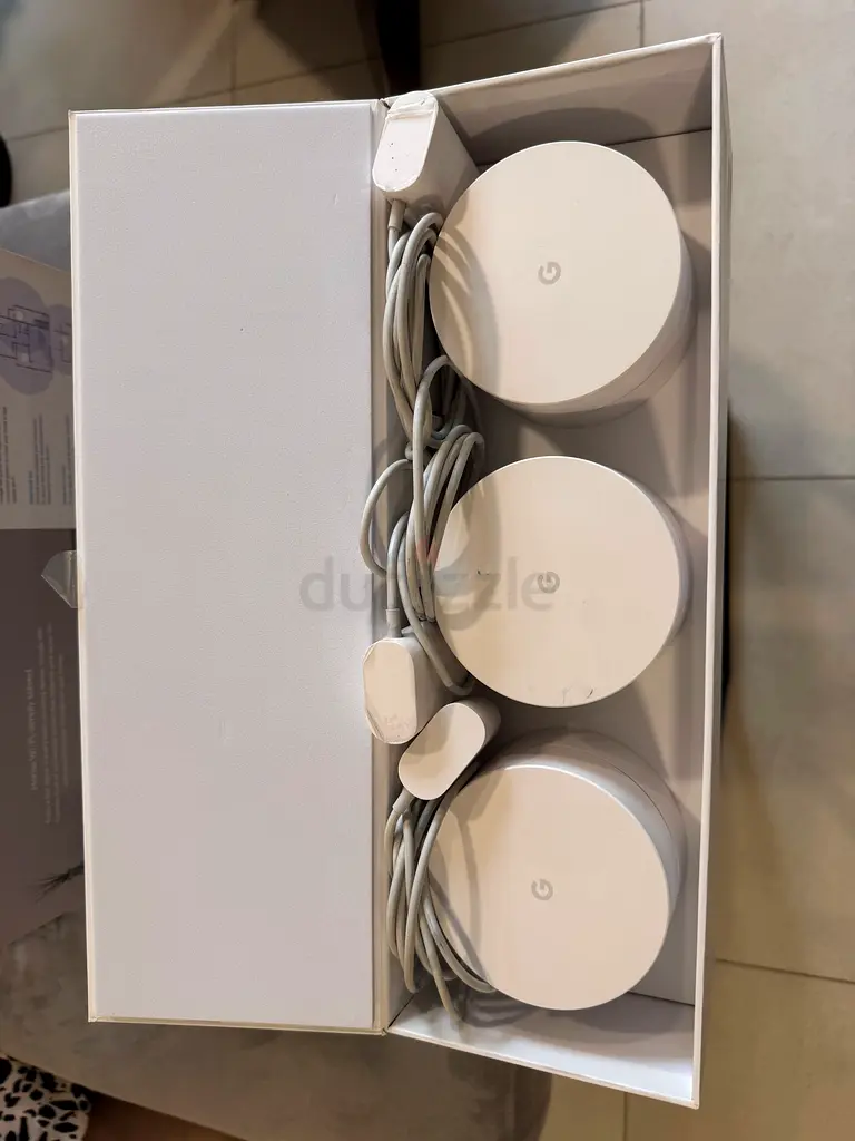 Set of Google Nest WiFi Routers for Seamless Connectivity | dubizzle Dubai