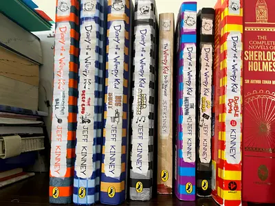 Classifieds: Diary of a Wimpy Kid Books Set | dubizzle Abu Dhabi