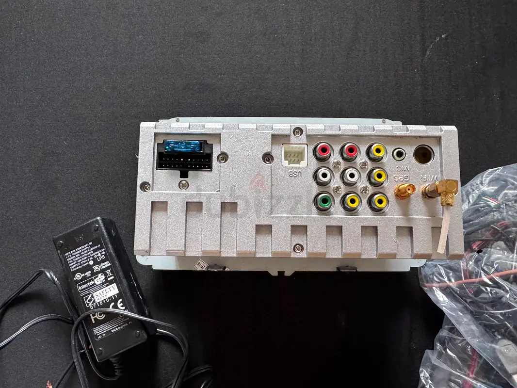 High-Quality Car Audio System with its connections | dubizzle Dubai