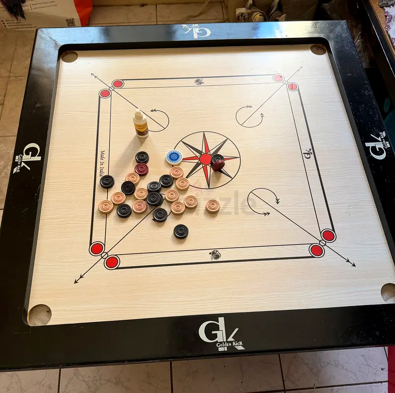 Classic Carrom Board Game for Family Fun | dubizzle Dubai