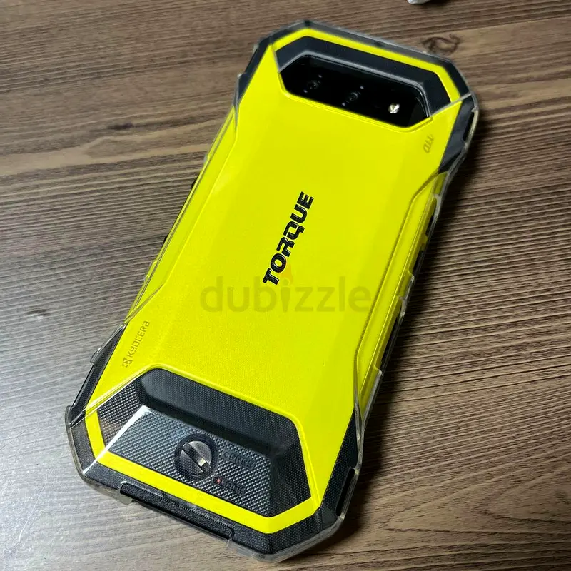 Durable and Bright Yellow Torque Smartphone 5G | dubizzle Dubai