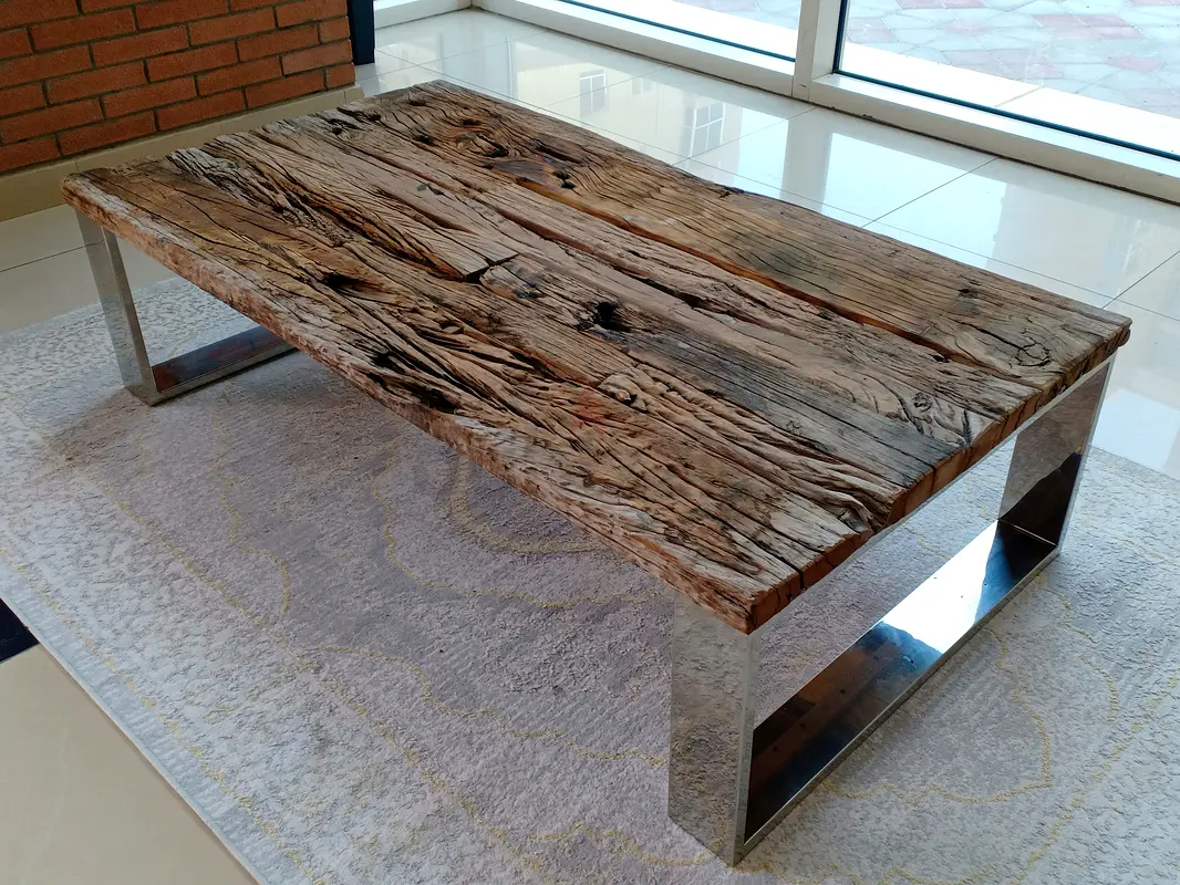 Marina Railway Wood Coffee table for sale | dubizzle Abu Dhabi