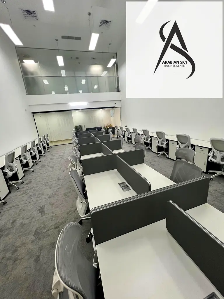 Office: Corporate Offices with Elegant Reception & Lounge Area | Near ...