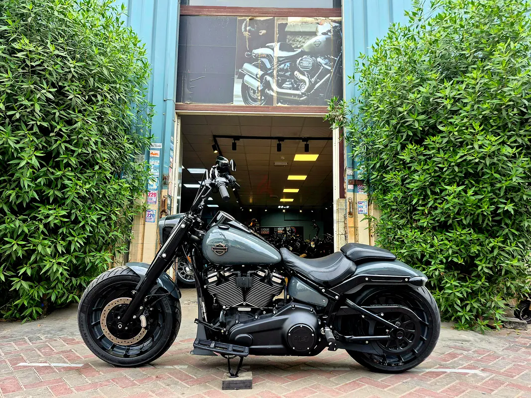 2019 HARLEY FAT BOY CUSTOM GRAY | dubizzle