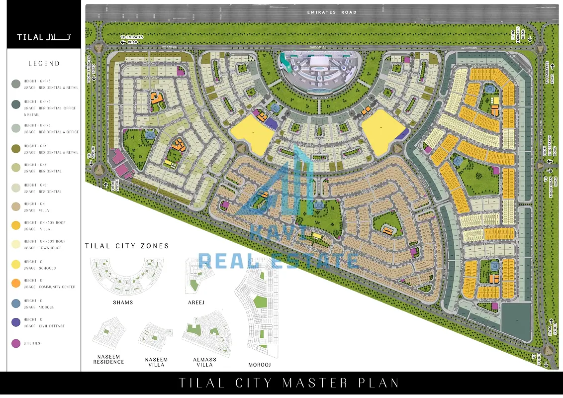 Land: Luxury Starts with Location | Premium 5BHK Plot in Tilal City ...