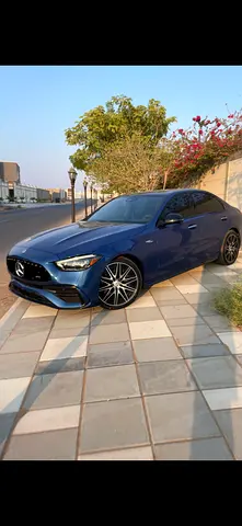 Blue Used Mercedes-Benz C-Class for Sale in Ras al Khaimah | dubizzle
