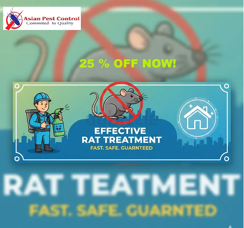 # Rat Control – 25% Off for Warehouse | dubizzle