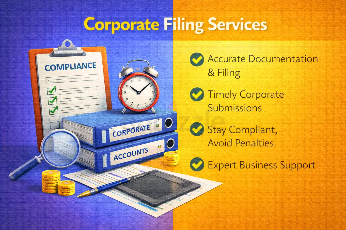 Corporate Filing Support Stay Compliant | dubizzle