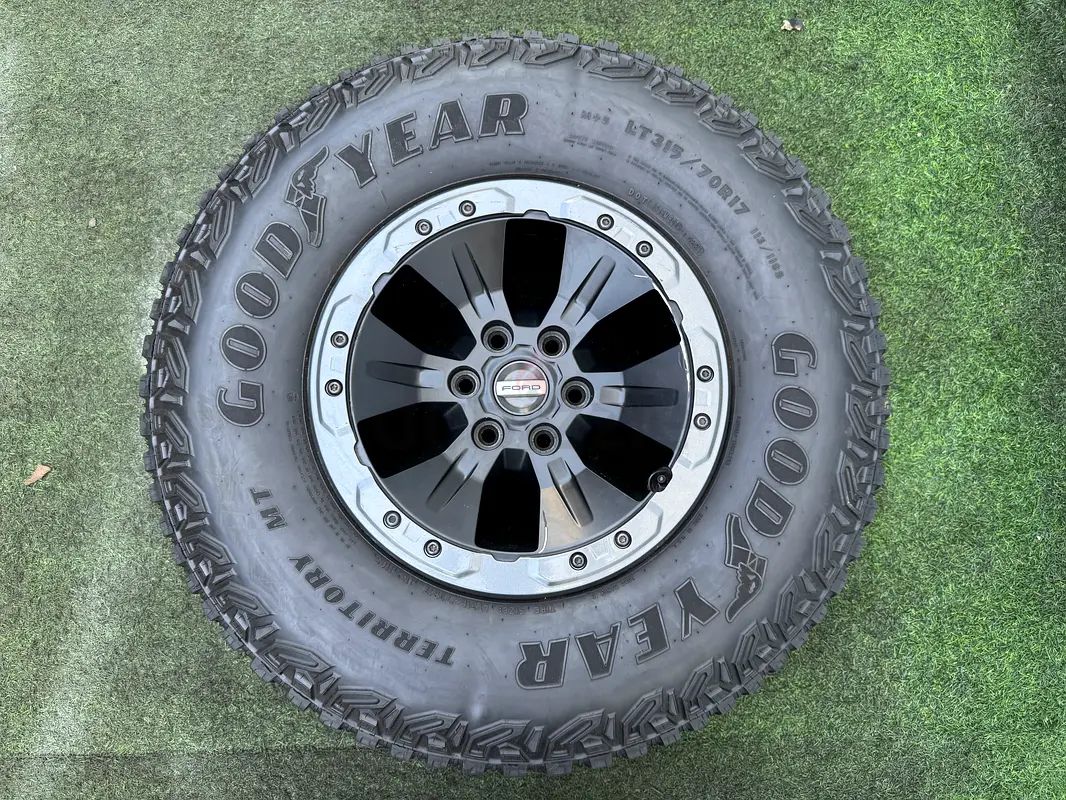 4x ORIGINAL FORD RAPTOR 17 RIMS GOODYEAR TYRES | dubizzle