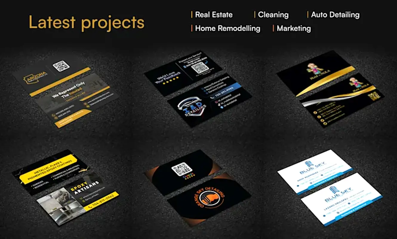 “Professional logo, Business cards, graphic, and website design ...
