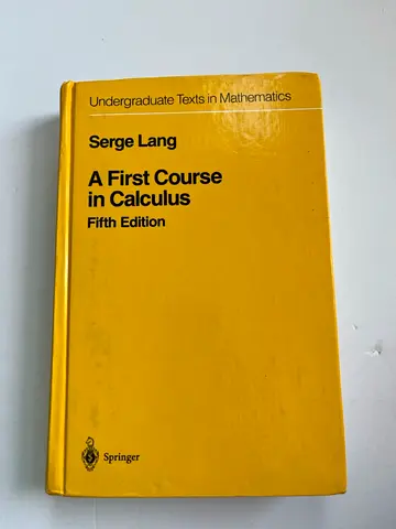 Classifieds: A First Course in Calculus | dubizzle Dubai