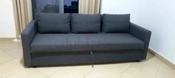 Classifieds: Comfortable Grey Sofa-bed a with Storage | dubizzle Dubai