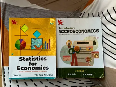 Classifieds: 11TH GRADE TEXTBOOKS (STATISTICS AND MICROECONOMICS) CBSE ...