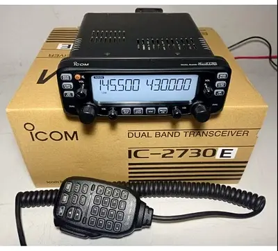 Classifieds: ICOM IC-2730E Dual Band Transceiver – 144/430 MHz, 50W ...