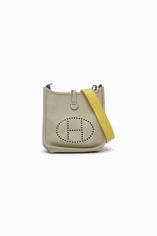 Classifieds: Authentic Hermes Evelyn TPM Ivory Clemence Cross Body Bag ...