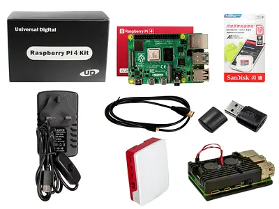Classifieds: Raspberry Pi4 Modelb 8GB RAM bit 1.5Ghz Kit Metal Case ...
