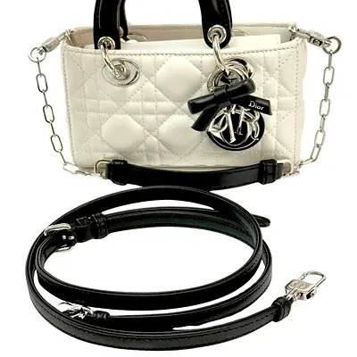 Classifieds: Christian Dior Lady D-Joy Micro Bag Two Tone Latte and ...