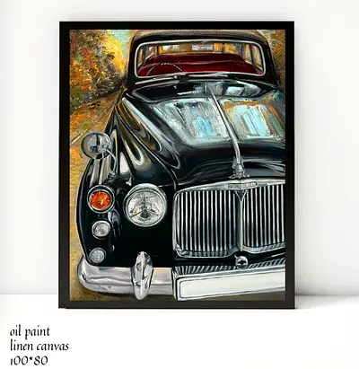 Classifieds: Oil Interior Painting “Black Vintage Drive ...