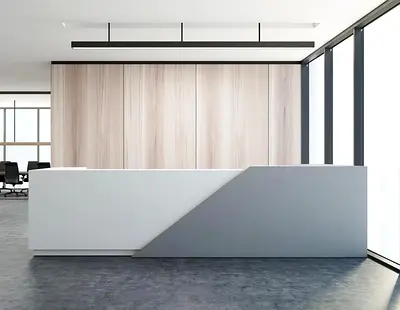 Classifieds: Minimalist Modern Reception Interior | dubizzle Dubai