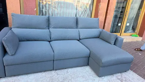 Classifieds: Ikea eskilstuna L shape sofa under storage | dubizzle Dubai