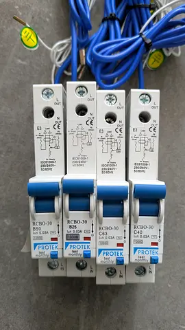 Classifieds: Set of Protek RCBO-30 Residual Current Breakers (RCBOs ...