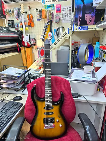 Classifieds: Brand new Sunburst Electric Guitar with Tremolo - Good ...