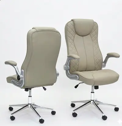 Classifieds: Pair of ergonomic leather office chairs, adjustable swivel ...