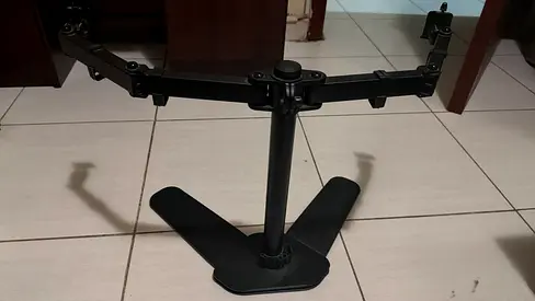 Classifieds: Dual Monitor Desk Mount Stand — Adjustable VESA Arm ...