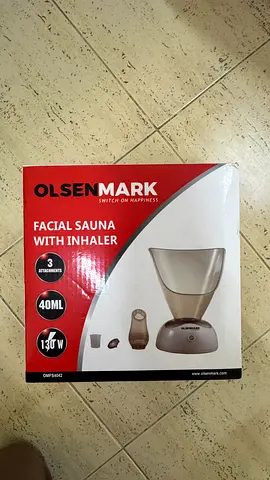 Classifieds: Olsenmark Facial Sauna with Inhaler - Brand New in Box ...