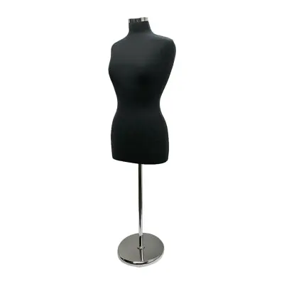 Classifieds: Mannequin on Adjustable Chrome Stand - Black Male / Female ...