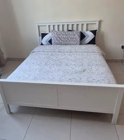 Classifieds: Single/Double Bed Frame with Mattress - Good Condition ...